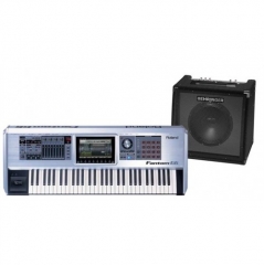 ROLAND FANTOM G6 61 KEY SYNTHWORKSTATION SAMPLER KEYBOARD - WITH ROLAND ...